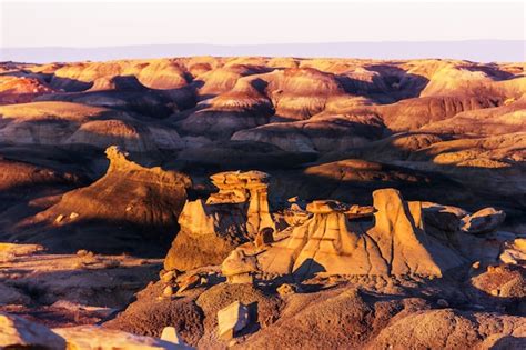 Premium Photo Bisti Badlands De Na Zin Wilderness Area New Mexico Usa