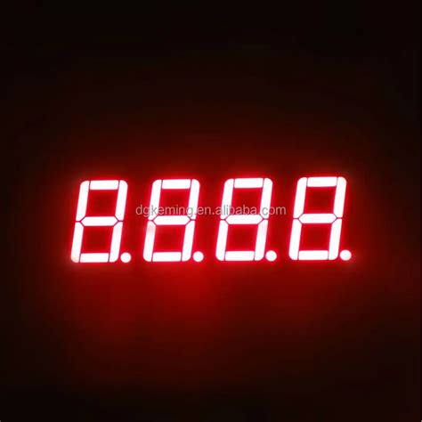 Red As Segment Digits Led Number Digit Segment Led Display