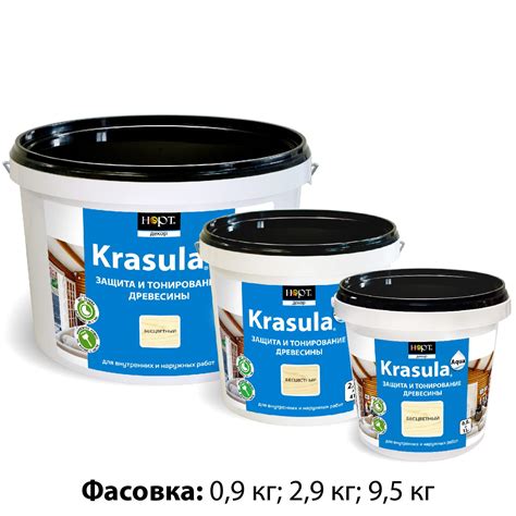 Защитно-декоративный состав «KRASULA® aqua» (Красула-Аква) - НОРТ-СЗФО
