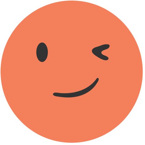 윙크 무료 연락개 아이콘