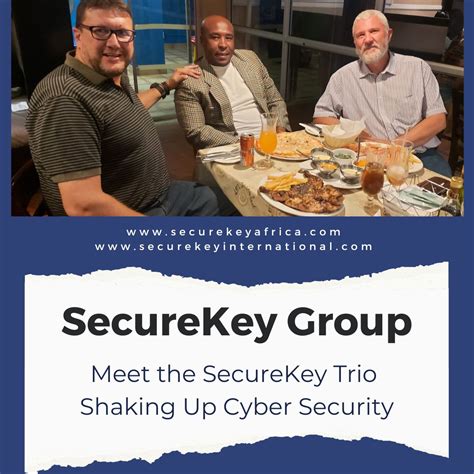 Frans Marx On Linkedin Meet The Securekey Trio Shaking Up Cyber Security What Does A Black Belt