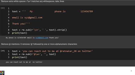 Text Pre Processing And Cleaning Regular Expressions Regex Rps