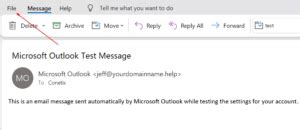 Microsoft Outlook How To View Email Headers Conetix