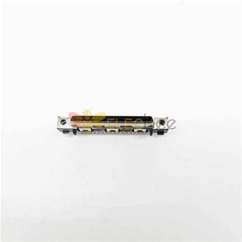 Scsi Connector 68 Pin Vhdci Female Straight Through Mount Pcb Mount