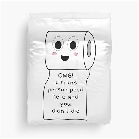 A Trans Person Peed Here And You Didnt Die Sticker For Sale By