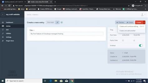 How To Use Craft Cms Template To Build A Website