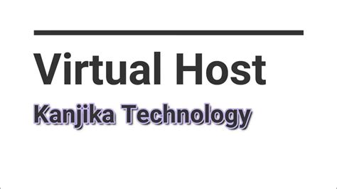 How To Create A Virtual Host In Xampp Apache Configure Virtual Hosts