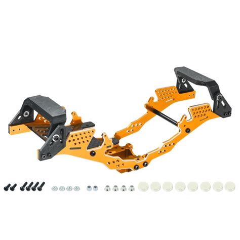 Fcx24 Aluminum Carbon Fiber Conversion Chassis Kit V2