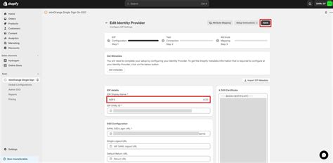 Shopify Single Sign On Sso Using Adfs As Identity Provider