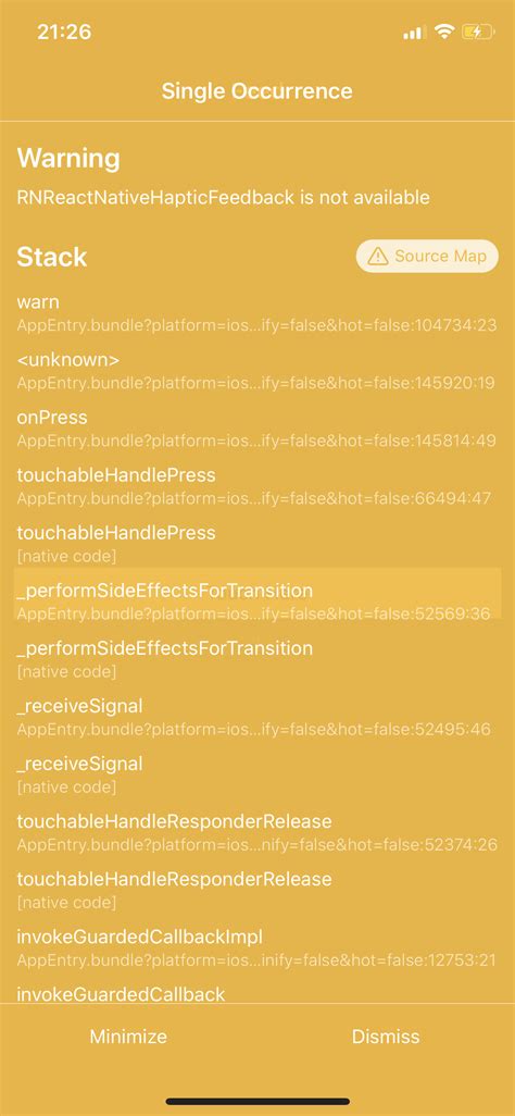 Rnreactnativehapticfeedback Is Not Available · Issue 50 · Mkuczera