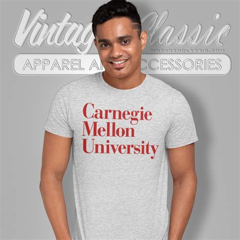 Carnegie Mellon University CMU Shirt Vintagenclassic Tee