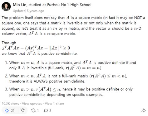 07 Positive Definite Jongmindev Gitblog