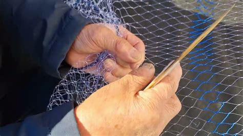 투망 손질 방법 1 Youtube
