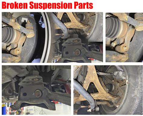 Broken Suspension Parts Car Anatomy