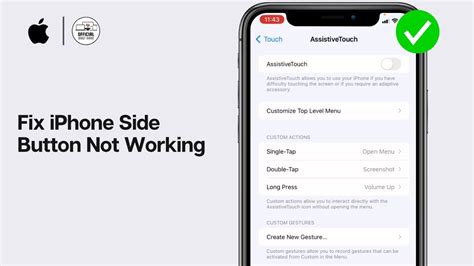 Fix IPhone Side Button Not Working How To Restart YouTube