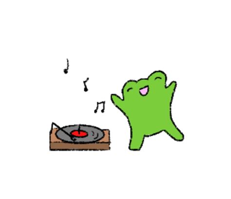 Record Fwog In 2025 Cute Doodles Cute Drawings Cute Animal Drawings