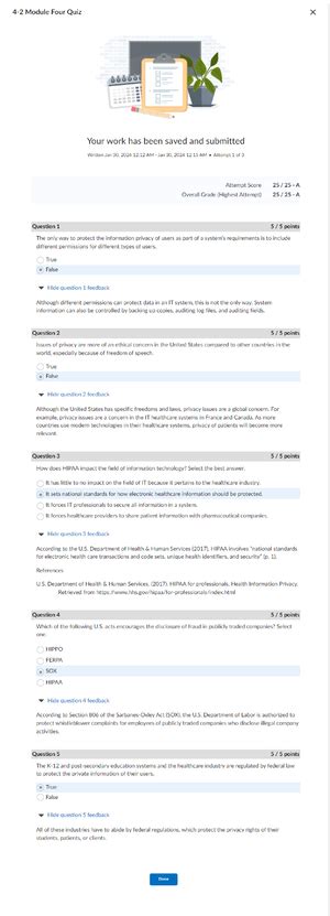 IT 304 WK 6 Quiz IT304 Studocu