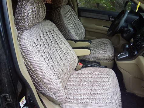 Чехлы на кожаный салон. — Honda CR-V (RE), 2,4 л, 2008 года | стайлинг ...