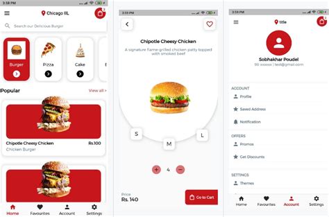 A Flutter Project That Can Be Handy For Burger Joints