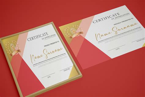 Certificate Design Behance