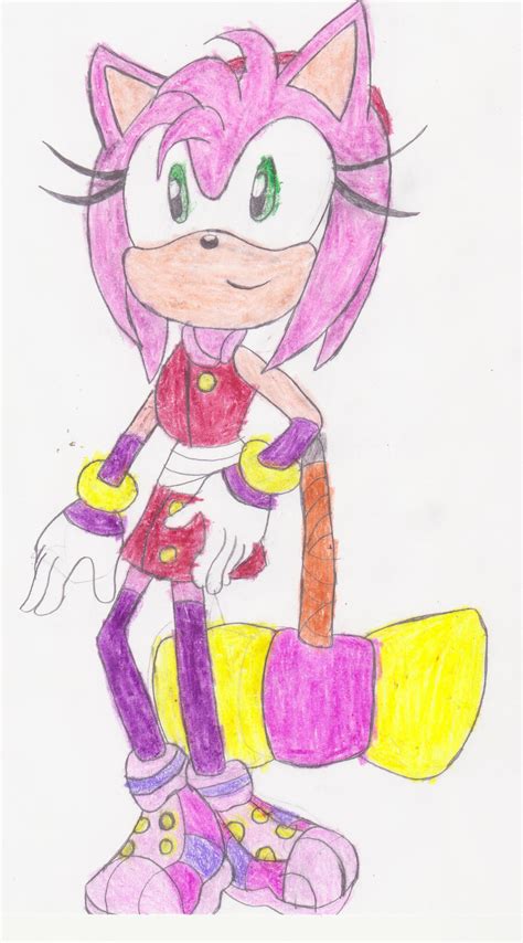 Sonic Boom Amy Rose By Bluespeedsfan92 On Deviantart