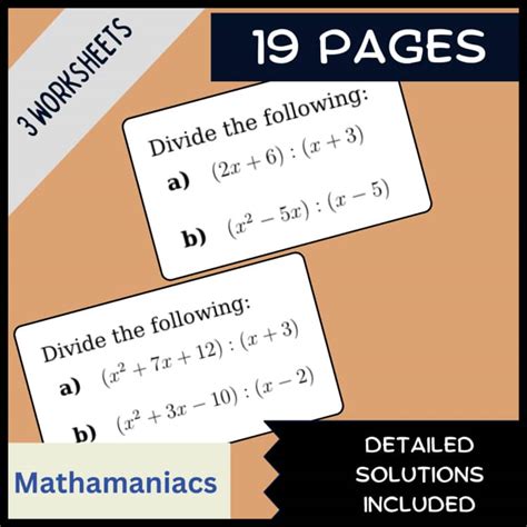 Polynomial Operations Worksheets By Mathamaniacs Tpt