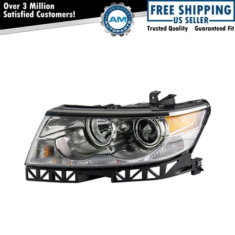 Halogen Headlight Lamp Assembly Lh Left Driver Side For Lincoln Mkz Zephyr