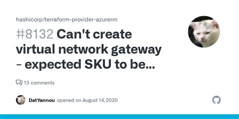 Cant Create Virtual Network Gateway Expected Sku To Be One Of Basic