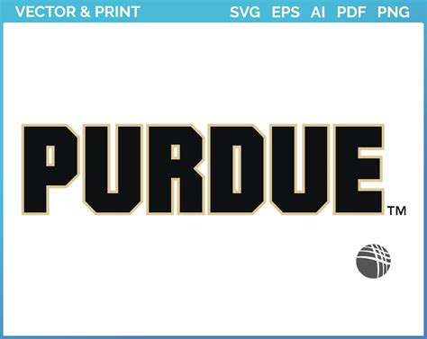 Purdue Boilermakers Wordmark Logo 2012 College Sports Vector Svg