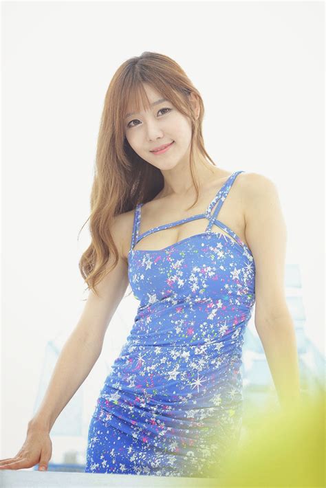 Choi Seul Ki Lovely Seul Ki In Blue Dress