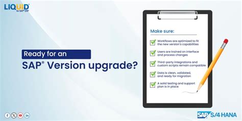 How To Prepare For An Sap Version Upgrade Synactive Inc Posted On The Topic Linkedin