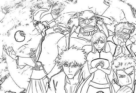 Coloring Pages Bleach