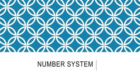 Number System In Digital Electronics Pptx Computing Technology And Computing