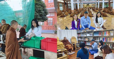 ချစ်ရတဲ့ မိတ်ဆွေ သူငယ်ချင်းများနှင့်စုပေါင်းပြီး ကြည်နူးစရာ လှူဒါန်းမှုတစ်ခု ပြုလုပ်ခဲ့တဲ့