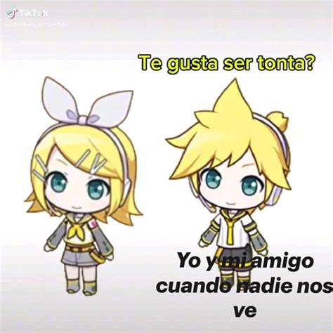 Yo Y Mi Amigo Cuando Nadie Nos Ve Vocaloid Hatsune Miku Anime Chibi
