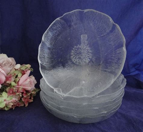 Glass Pattern Salad Plates At Maria Perla Blog