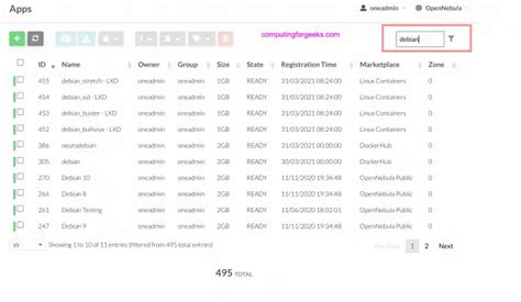 Creating Ubuntu And Debian Virtual Machines On Opennebula Computingforgeeks