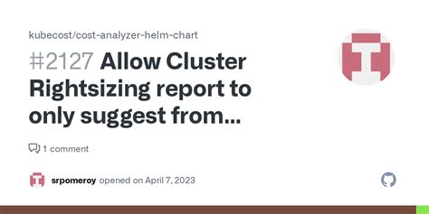 Allow Cluster Rightsizing Report To Only Suggest From Allowed Instance