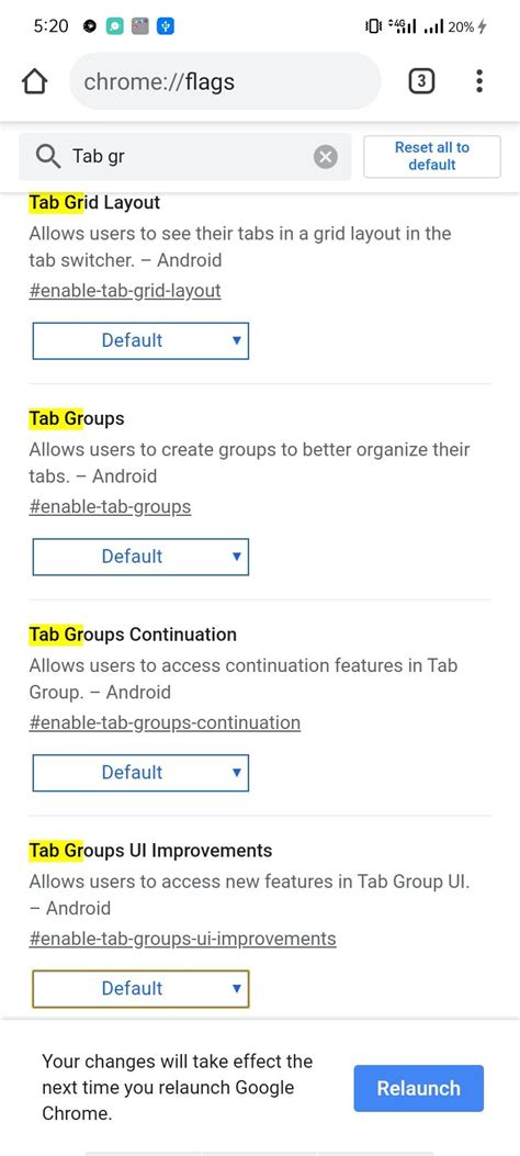 How To Create Manage And Disable Tab Groups In Chrome On Android