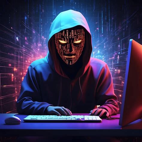 Premium Photo Hacker Illustration Cyber Security Concept Hacking