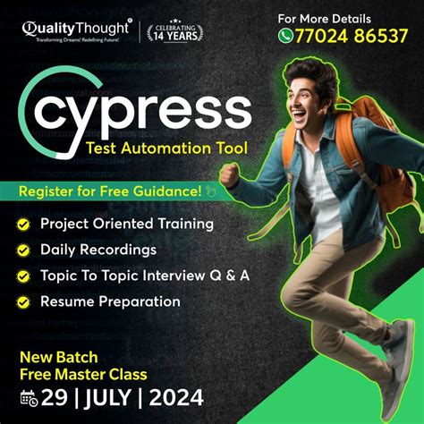Quality Thought Infosystems On Linkedin Cypress Cypresstool