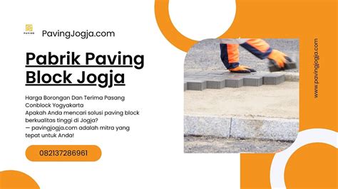 Paving Block Sleman — Kualitas Terbaik Dari By Paving Block Jogja Sep 2023
