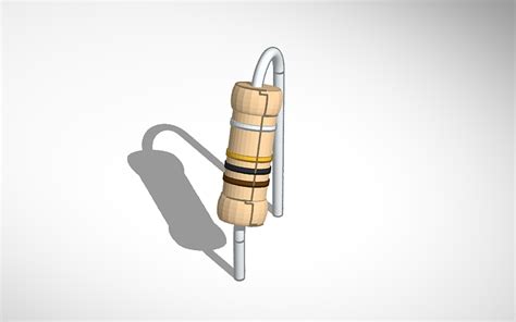 3d Design 100k 05 Watt Resistor Tinkercad