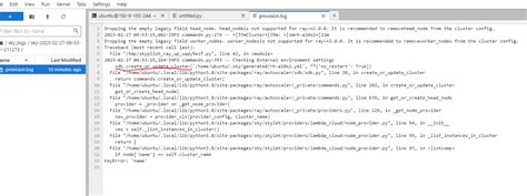 Clusters Createorupdatecluster Error · Issue 32852 · Ray