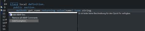 Quickfix · Issue 459 · Sapcode Pal For Abap · Github