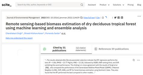 Remote Sensing Based Biomass Estimation Of Dry Deciduous Tropical Forest Using Machine Learning