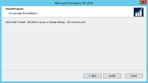 Hands On With Microsoft Dynamics Gp 2016 R1 Client Installation Azurecurve