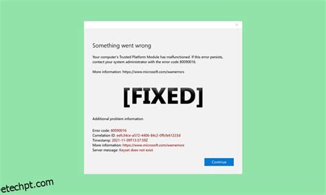 Erro Tpm 80090016 No Windows 10 15 Soluções Para Resolver Já