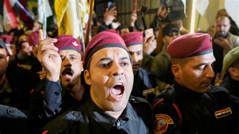 Baghdad Airstrike Kills Commander Of Iran Backed Militia