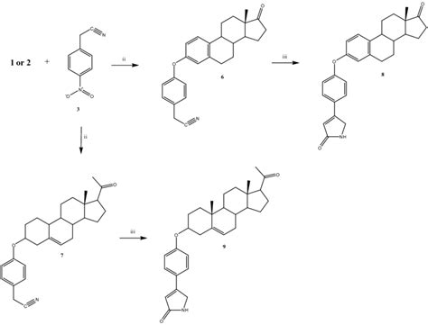 Synthesis Of Two Steroid Pyrrolone Derivatives 6 Or 7 The First Stage Download Scientific